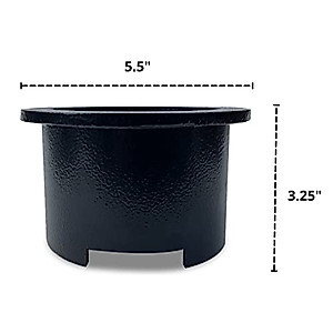 Tree Free Fire – Complete Table Top Fire Pit Bowl Kit - All-Natural Portable Table Top Fire Pit | Perfect Camping Gifts for Backyard Entertaining