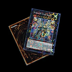 100PCS Top Loading Foil Cherry Card Sleeves for Game Cards Sports and Animal and Kpop Photos Protector (61x88mm)