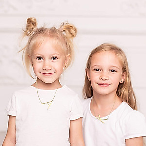 Memgift S Letter Necklace Personalized Initial Birthday Jewelry Gifts for Cousin Women Sister Daughter Wife Friend