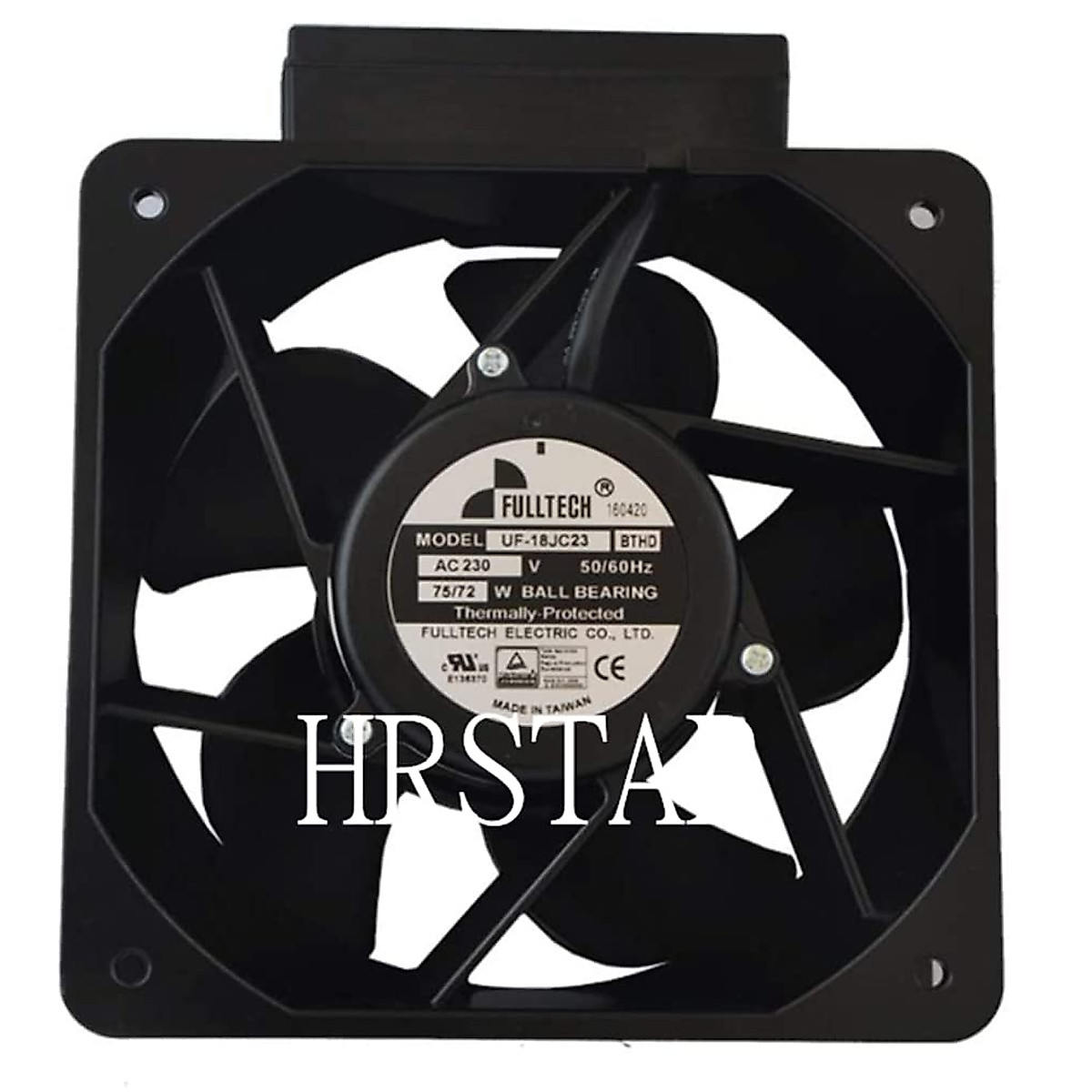 HRSTAR for FULLTECH UF-18JC23 BTHD Axial Fan 230V 75/72W for UPS Power Supply Fan