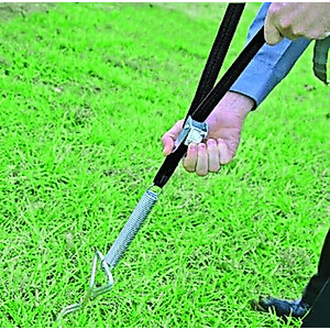 Camco 42593 Awning Anchor Kit with Pull Tension Strap