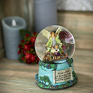 Roman Giftware Inc., Inspirational Angels Collection, 5.7" H Musical 100MM Dome Angel,Religious, Inspirational, Durable (4x4x5)