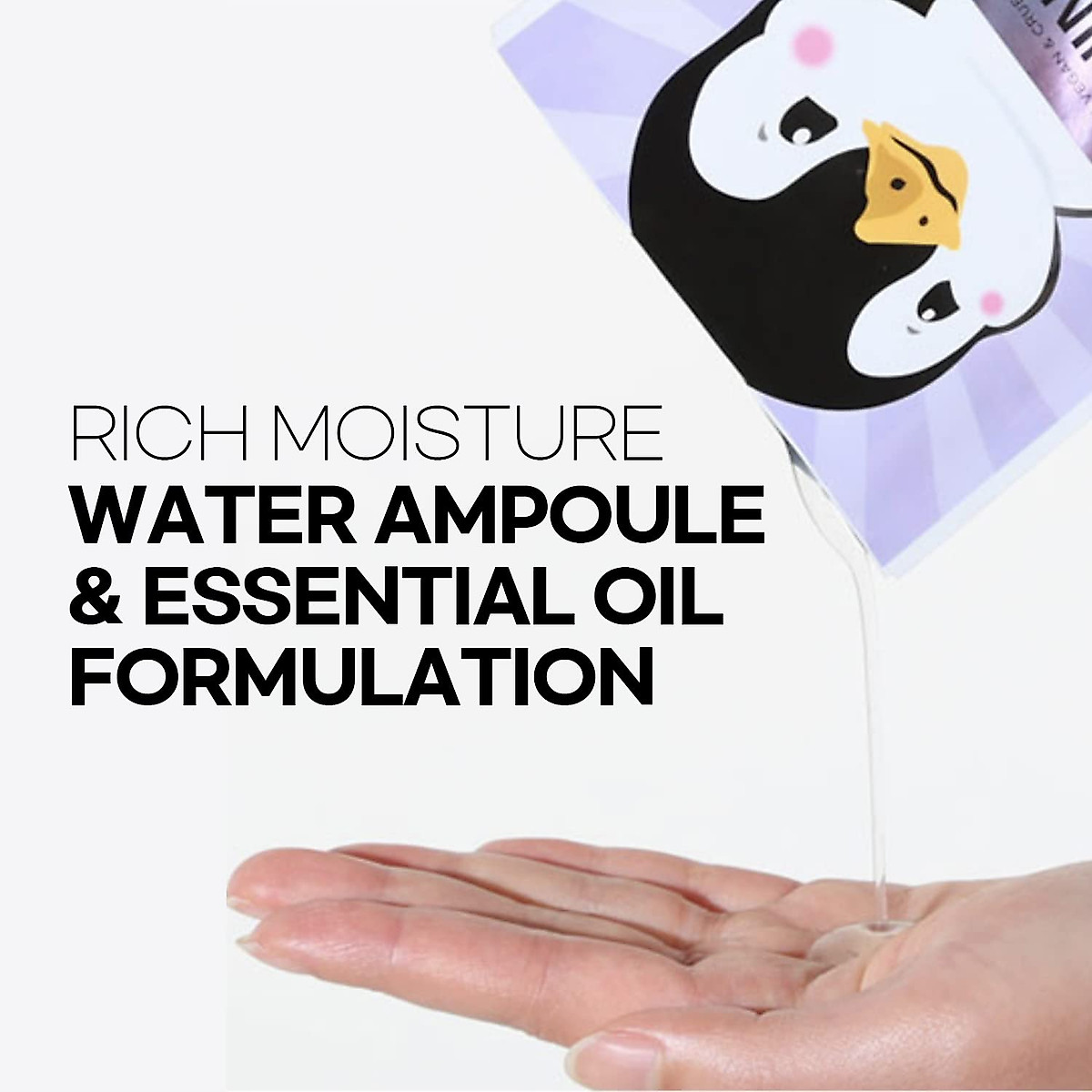 Epielle Animal Character Sheet Masks | Korean Beauty Masks for All Skin Types | Pack of 6 | Kids Face Mask, Birthday Party Gift, Girls' Night, Spa Day, Spa Night | Korean Skincare