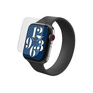 ZAGG InvisibleShield Ultra Clear - Film Screen Protector - Made for Apple Watch Series 6, SE (2020), Series 5 and Series 4 (44mm) - Clear, 200206861