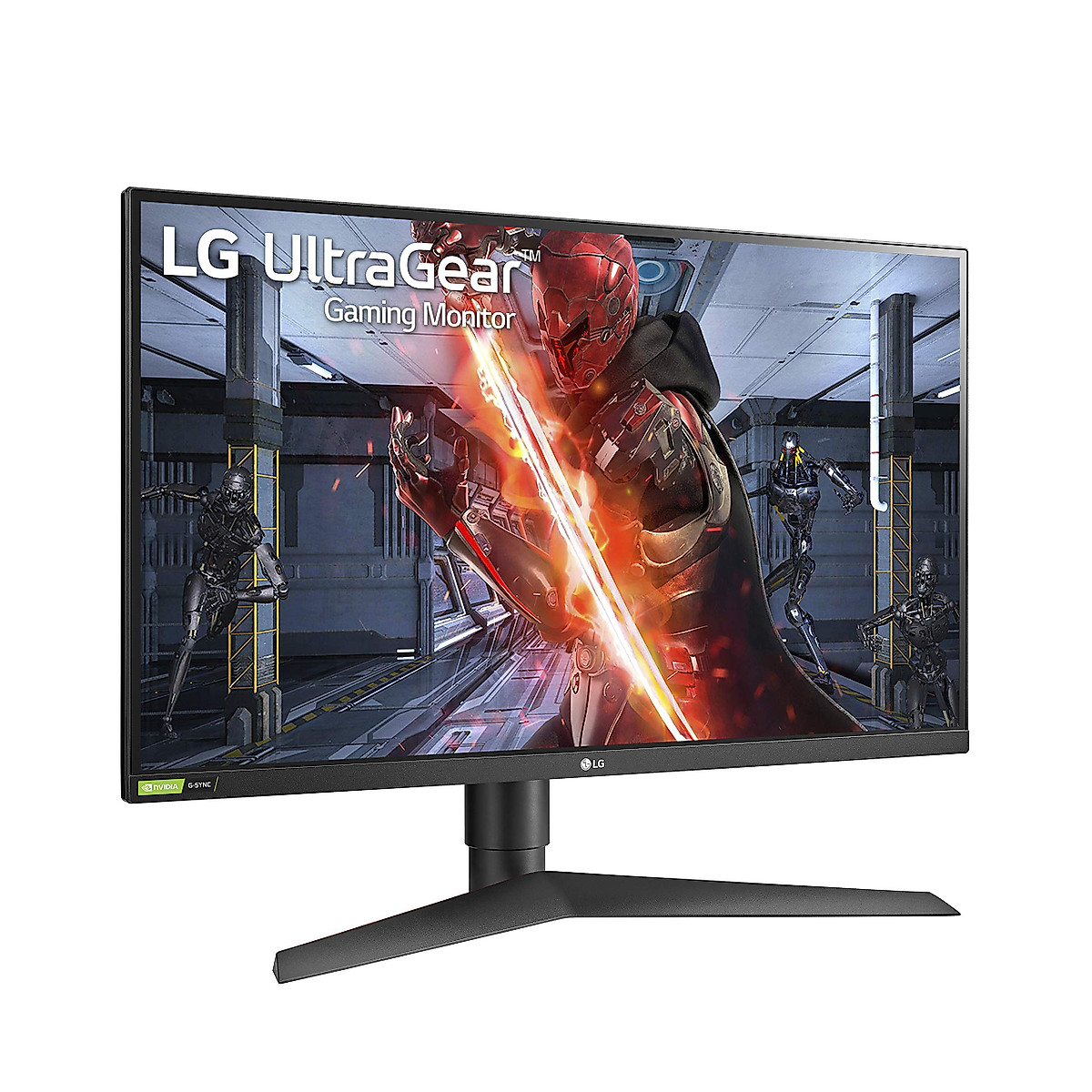 LG Electronics UltraGear 27GN750-B 27 Inch Full HD 1ms and 240HZ Monitor with G-SYNC Compatibility and Tilt, Height and Pivot Adjustable Stand,Black (Renewed)