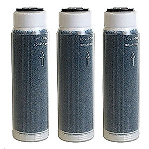CFS COMPLETE FILTRATION SERVICES EST.2006 Compatible with Aquatic Life Reverse Osmosis Deionization (RODI) 10inches Resin Cartridge 3-Pack
