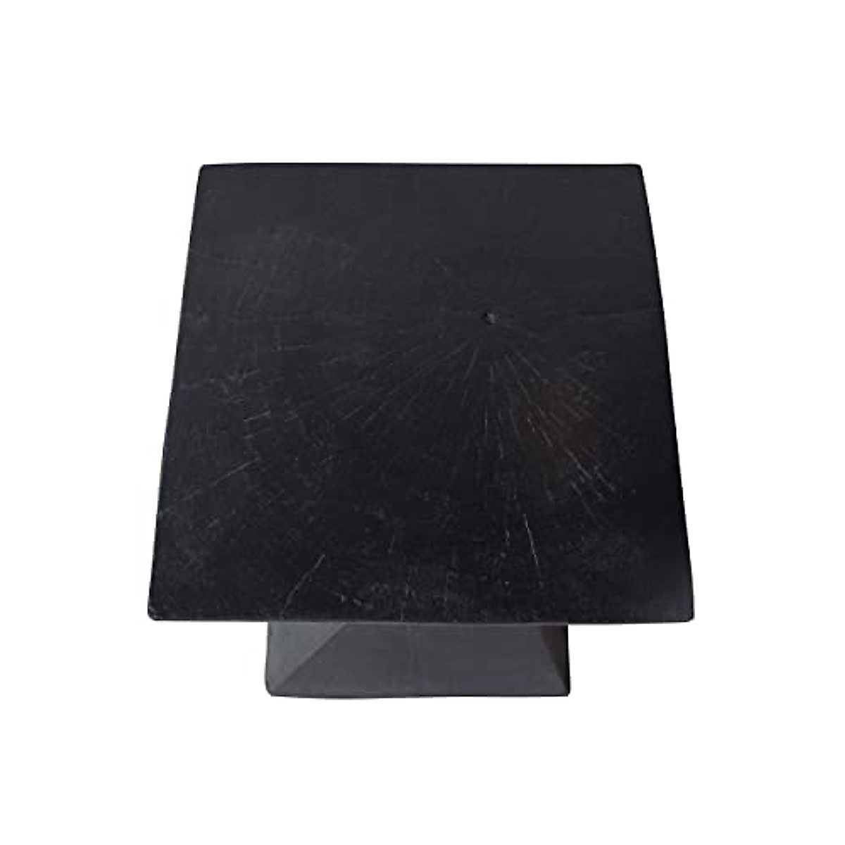 Christopher Knight Home Jerod Light-Weight Concrete Accent Table, Black