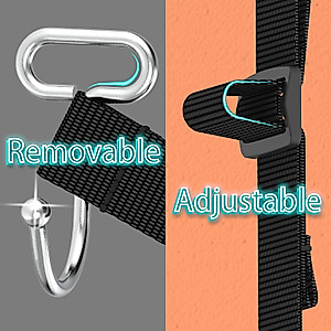 QUIDAOSO Car Purse Holder Hook, Car Seat Headrest Hooks for Purses and Bags Cute, Metal Adjustable Hidden Hooks for Handbag, Hanger Storage Organizer, Heavy Duty 100 lbs. (P1)