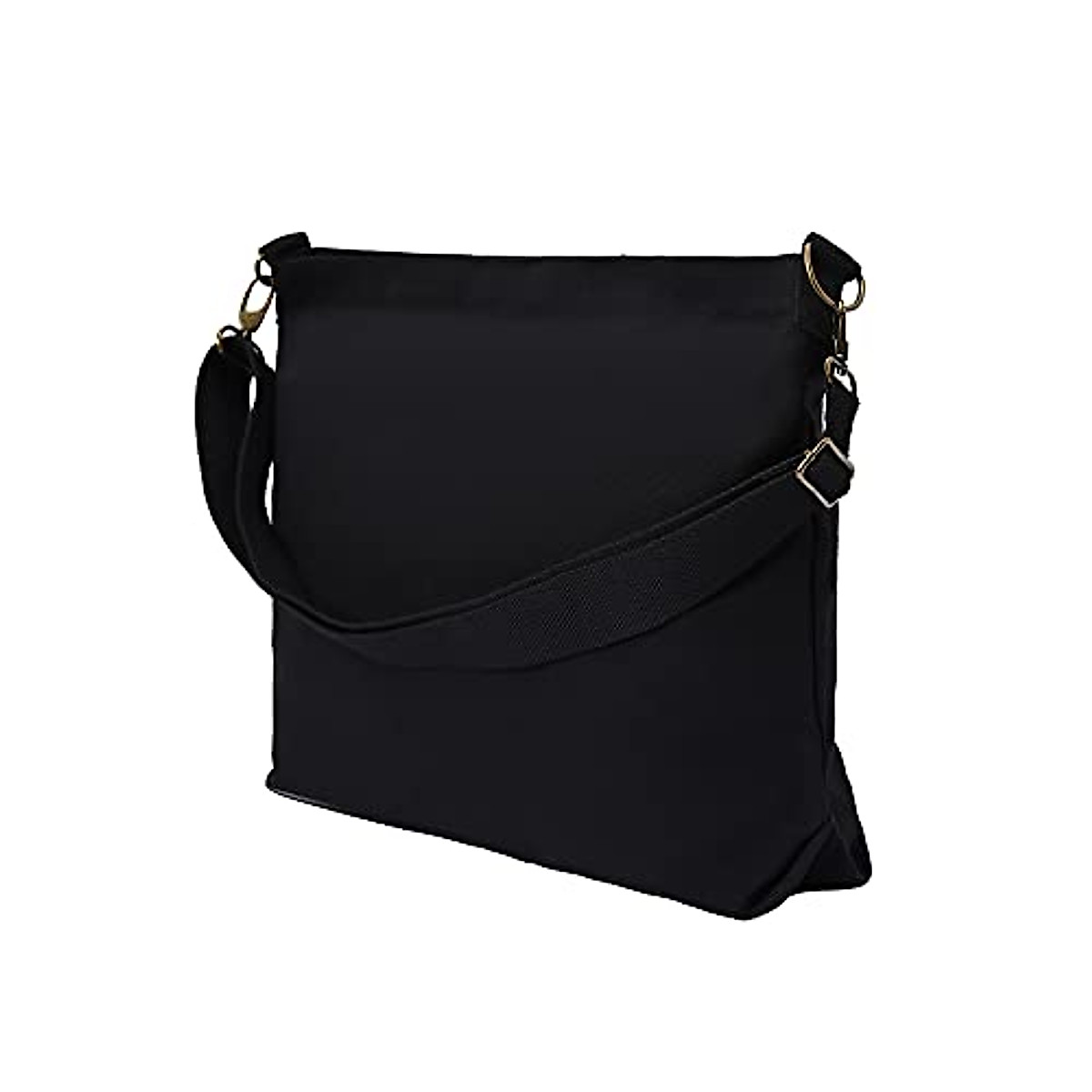 Augbunny Heavy Duty Canvas Zipper Close Messenger Shoulder Crossbody Bag Fashion Satchel Multi Purpose Daily Use Casual Tote