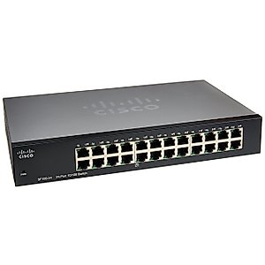 CISCO Systems SF100-24-NA 24 Port 10/100 Desktop Switch