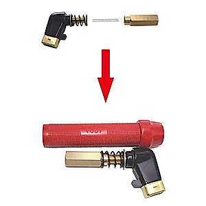 Mig Welding Ground Clamp 300AMP Stinger Duty Cycle for TIG MIG Stick Welder Plasma Cutter Machine With Welding Electrode