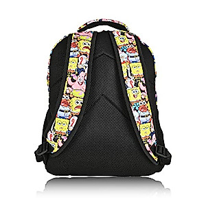 Nickelodeon SpongeBob SquarePants Backpack | Officially Licensed Spongebob Bookbag for Boys, Girls, Kids, Adults