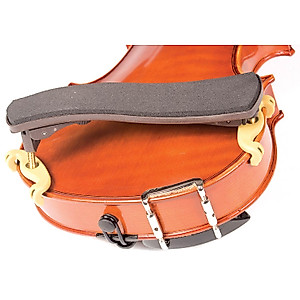 Kun Collapsible Mini Brown Shoulder Rest for 1/16-1/4 Violin