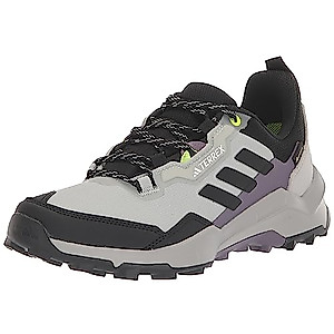 adidas Women's Terrex AX4 Gore-Tex Sneaker, Wonder Silver/Core Black/Grey, 9