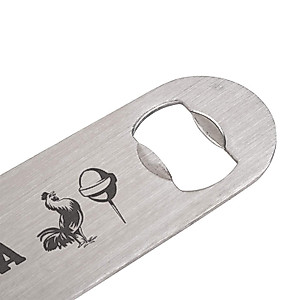 Don't Be A C*ck Sucker Funny Stainless Steel Heavy Duty Flat Bar Key Beer Laser Etched Bottle Opener