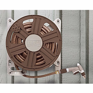 AMES 2388340 ReelEasy Side Mount Reel, 100-Foot Hose Capacity