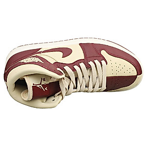 Jordan Womens WMNS Air Jordan 1 DR0501 200 Split Cherrywood Red - Size 6.5W