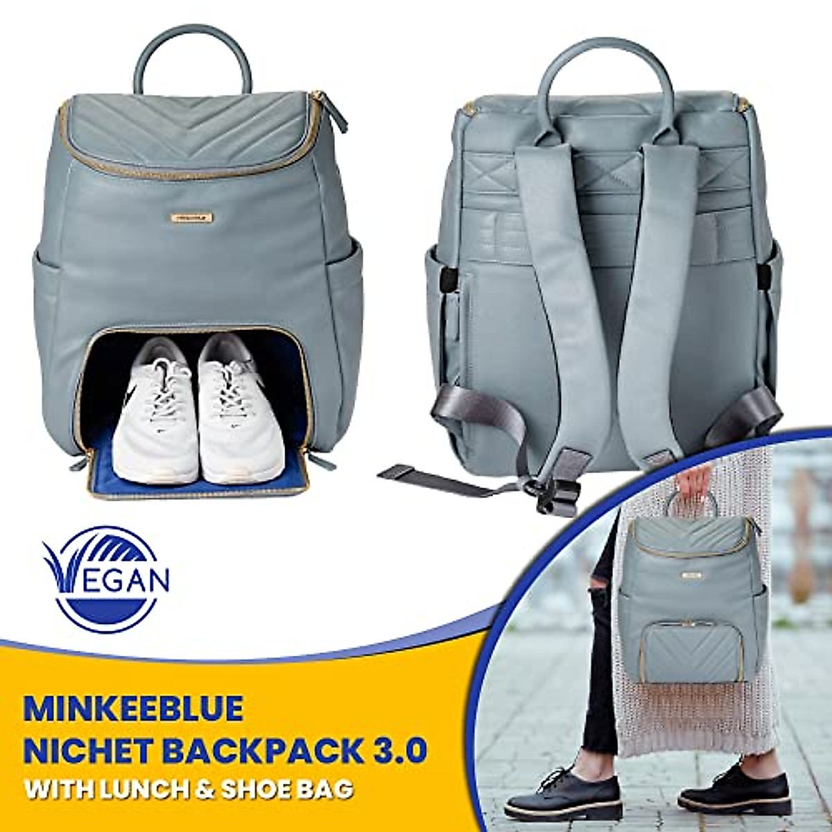 Nichet Backpack (Powder Blue)