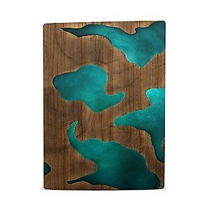 Head Case Designs Officially Licensed Alyn Spiller Aqua Art Mix Vinyl Faceplate Sticker Gaming Skin Decal Cover Compatible With Sony PlayStation 5 PS5 Digital Edition Console and DualSense Controller