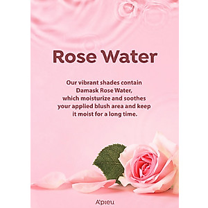 A'PIEU JUICY-PANG WATER BLUSHER (PK01 - I'm Strawberry) Korean Liquid Blush For Cheeks K Beauty Makeup