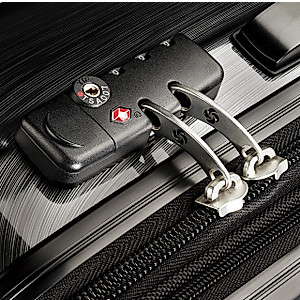 Samsonite Winfield 2 Fashion 3 Piece Spinner Luggage Set, telescoping_handle (Brushed Anthracite)