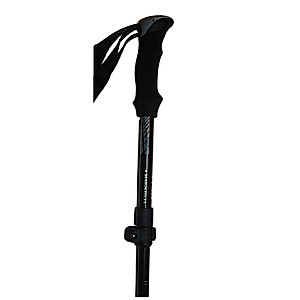 4 Season ski Poles Tri-Fold Trekking Poles/Sticks Folding Collapsible Adjustable and Ultralight - Perfect for Skiing,Hiking, Walking, Backpacking Pair with 2 Pairs of Baskets