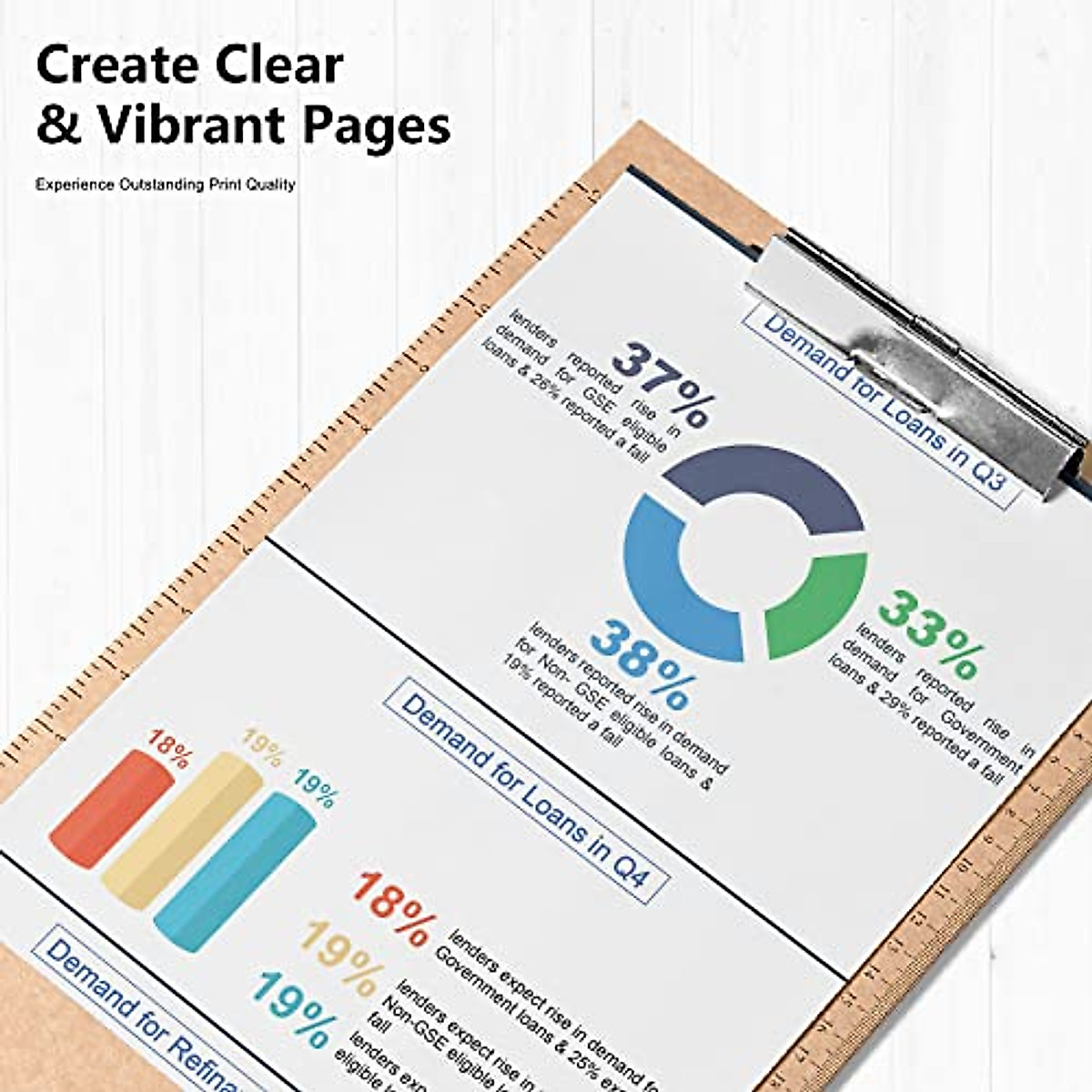 5PK TN436 Toner Cartridge Set (2Black 1Cyan 1Magenta 1Yellow) Super High Yield TN436 VASERIK Compatible Replacement for Brother TN436 Set HL-L8260CDW L8360CDWT L9310CDWT MFC-L8610CDW Printer Ink