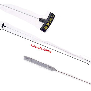 MOCW 3C3Z-6750-AA Engine Oil Dipstick Indicator for 2003 2004 2005 2006 FORD F250 F-350 F-450 F-550 Excursion Super Duty 6.0L V8 Diesel Powerstroke Fluid Level Indicator Dip Stick OE# 3C3Z6750AA