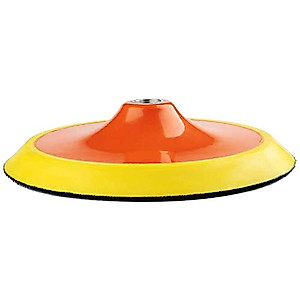 SENRAY 7 Inch Hook & Loop Polishing Pads 5/8" Thread Backing Plate for Rotary Polishing Machine