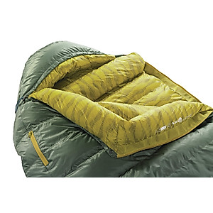 Therm-a-Rest Questar 20F/-6C Lightweight Down Mummy Sleeping Bag, Regular, Balsam