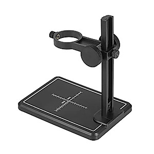 ZLXDP Digital Microscope Stand Magnifier Camera Up Down Adjustable Stand Holder Universal Support Bracket Large Base with Scales