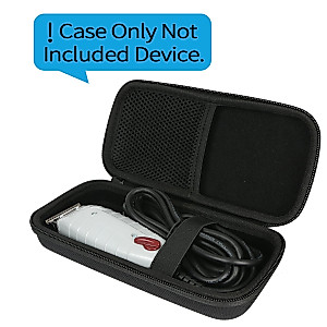 khanka Hard Travel Case replacement for Andis Professional T-Outliner Beard/Hair Trimmer fits Model GTO (04710) / Andis 04603 Go