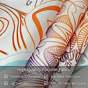 Damanse Mandala Tapestry-Trippy Tapestry Aesthetic-Indian Boho Tapestry Wall Hanging -Bohemian Tapestries Wall Art Hippie Room Decor- Tapestry for Bedroom Teen Girl (White, 49.2"x59.1")