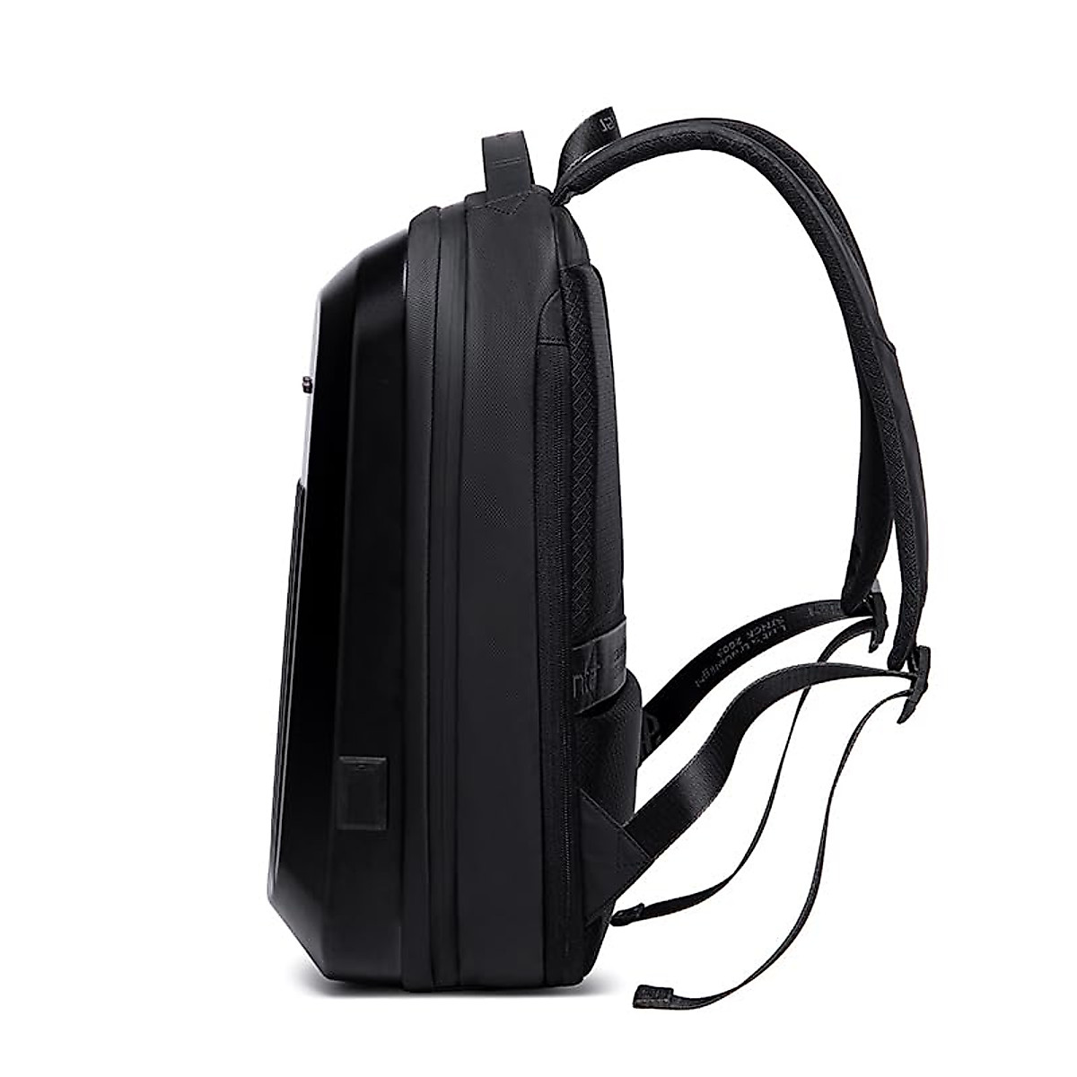 Juuka Anti-Theft Hard Shell Laptop Backpack for Men, Business Travel Laptop Backpack 17-18 Inch, Black laptop bag with USB Charging port