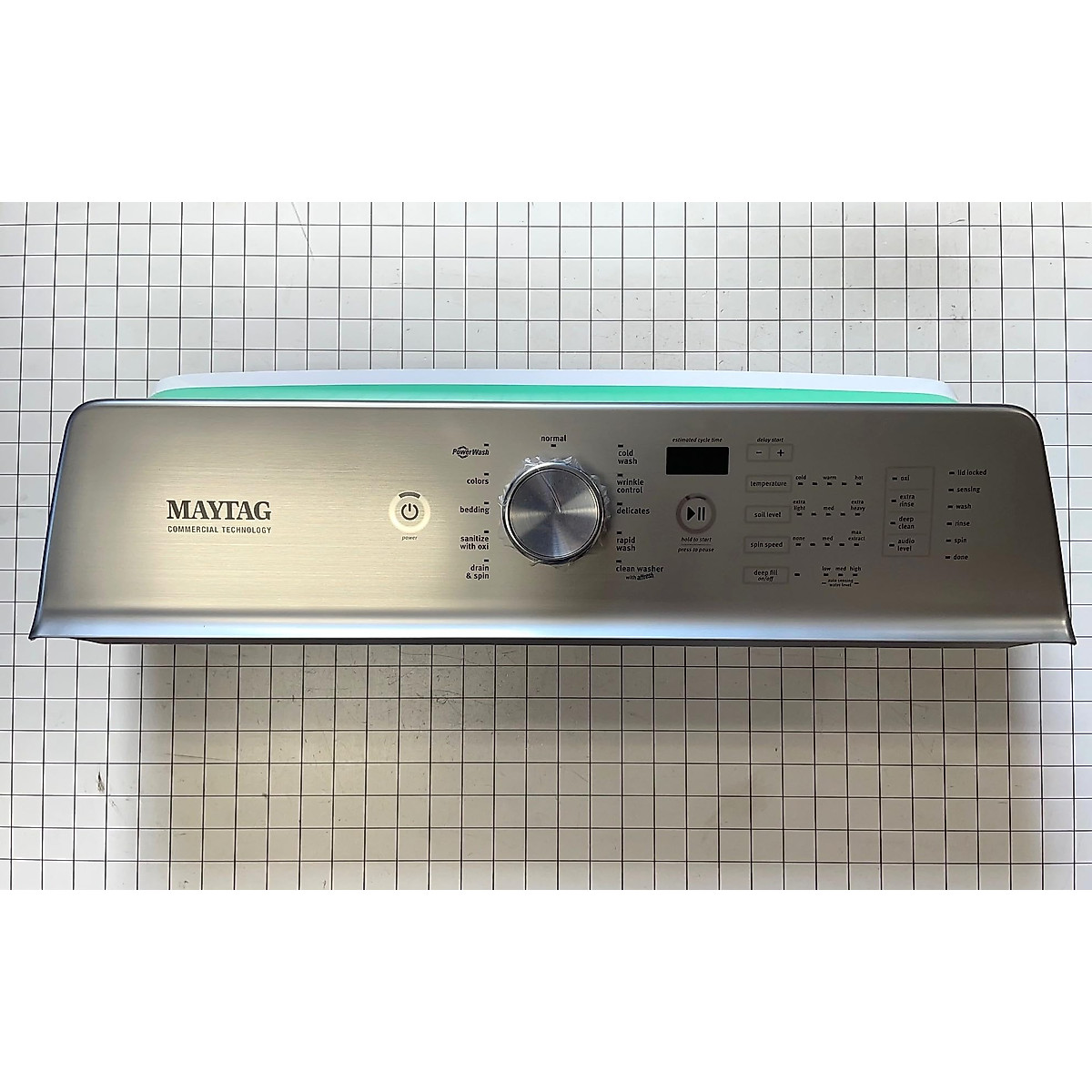 Whirlpool W11135391 OEM Top Load Washer Lid Part-Replaces W11114670