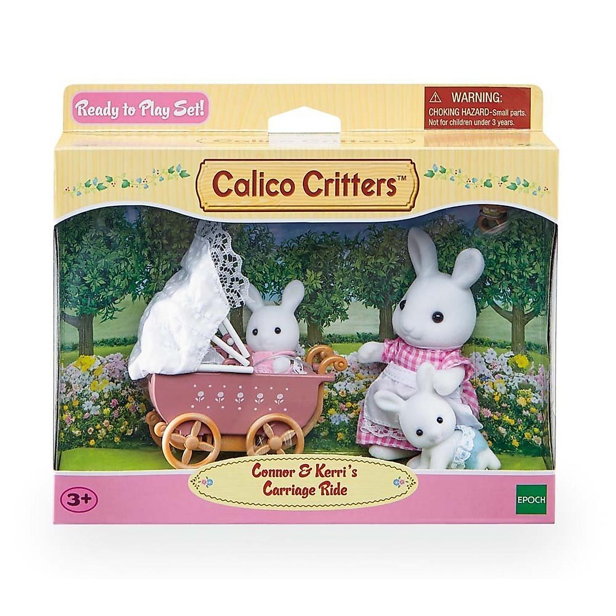 Calico Critters Connor & Kerri’s Carriage Ride - Enchanting Adventures Await with This Adorable Doll Playset