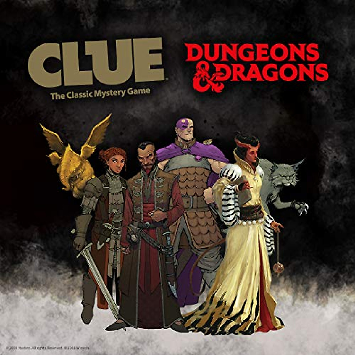 Clue Dungeons & Dragons | Collectible Dungeons and Dragons Clue Game (2019 Version) | Officially Licensed D&D Board Game
