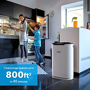 Okaysou AirMax 8L 3-in-1 Blue Ultra-Filter Higher Grade H13 True HEPA Filtration System, 1 Pack