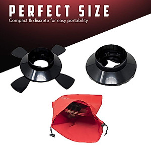 GasOne Camping Stove Bottletop Propane Tank Camp Stove with Waterproof Carry Bag