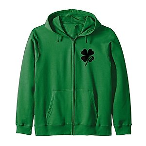 Mopar St. Patrick's Day Four Leaf Clover Zip Hoodie