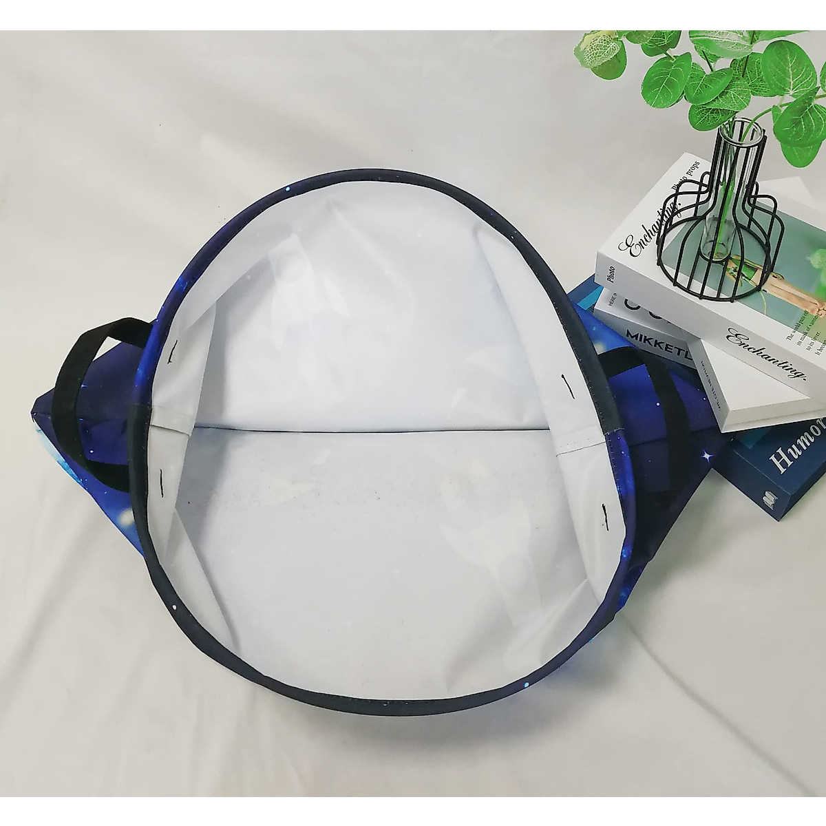 MAIZMZ Storage Bins Toys Box Kids Hamper Laundry Basket Canvas Collapsible Baby Gift Organizer Bin for Nursery Home/Dorm/Kitchen/Pet/Office/Closet/Shelf/(spaceman)