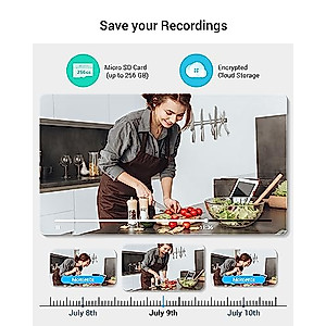 EZVIZ 1080P Indoor WiFi Camera, 360° Coverage, Smart Tracking, Human Detection, Two-Way Talk, 33ft Night Vision, Support MicroSD Card | C6CN