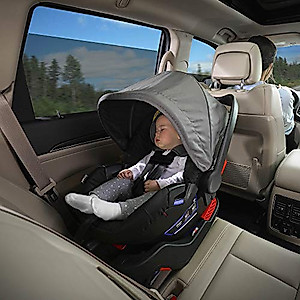 BRITAX B-Lively Travel System with B-Safe 35 Infant Car Seat | One Hand Fold, XL Storage, Ventilated Canopy, Easy to Maneuver, Raven (S05588500)