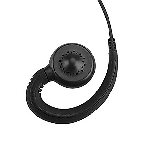 JEUYOEDE SL300 Single Wire Headset C-Style Swivel Ear-Hook Earpiece Compatible with Motorola 2 Way Radio SL4000 SL7550 SL8550 SL1K SL1M