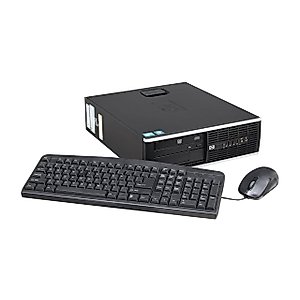 HP Desktop Core 2 Duo 2.6GHz - New 4GB Memory - 500GB HDD - Windows 10 Home Edition - 19" Generic Monitor, NEW Keyboard, Mouse, WiFi Sold (Renewed)