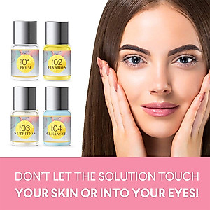 Silksence Lash lift Kit, Eyelash Perm Kit,Professional Semi-Permanent Curling Perming Wave Suitable For Salon