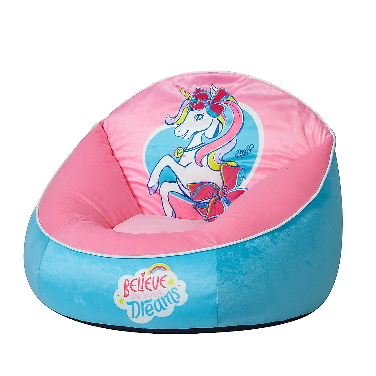 Idea Nuova Space JAM: A New Legacy Basketball Oversized Mink Bean Bag Chair, Ages 3+, Large, Space Jam