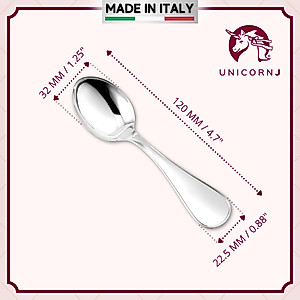 Sterling Silver Baby Spoon Wide Keepsake Engraveable Plain