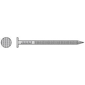 Simpson Strong-Tie S8SND1-8d 2-1/2" 13Ga 304SS Ring Shank Siding Nails 1lb