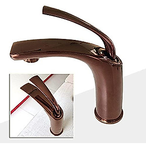 ZHANGYUEFEIFZ Bathroom Sink Faucet Sink Faucet Bathroom Basin Faucet Solid Brass Sink Faucet Hot and Cold Single Lever Countertop Toilet Faucet (Color : Style 22)